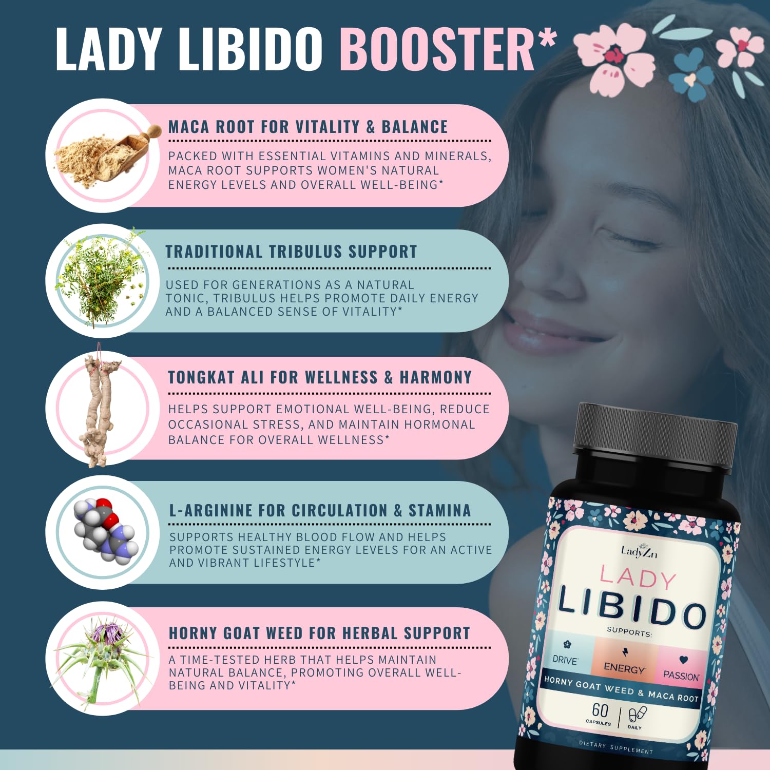 stress relief with herbal supplements