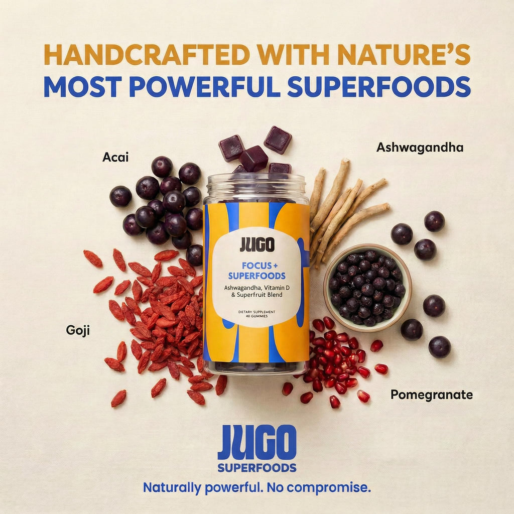 Stress relief with JUGO Focus gummies