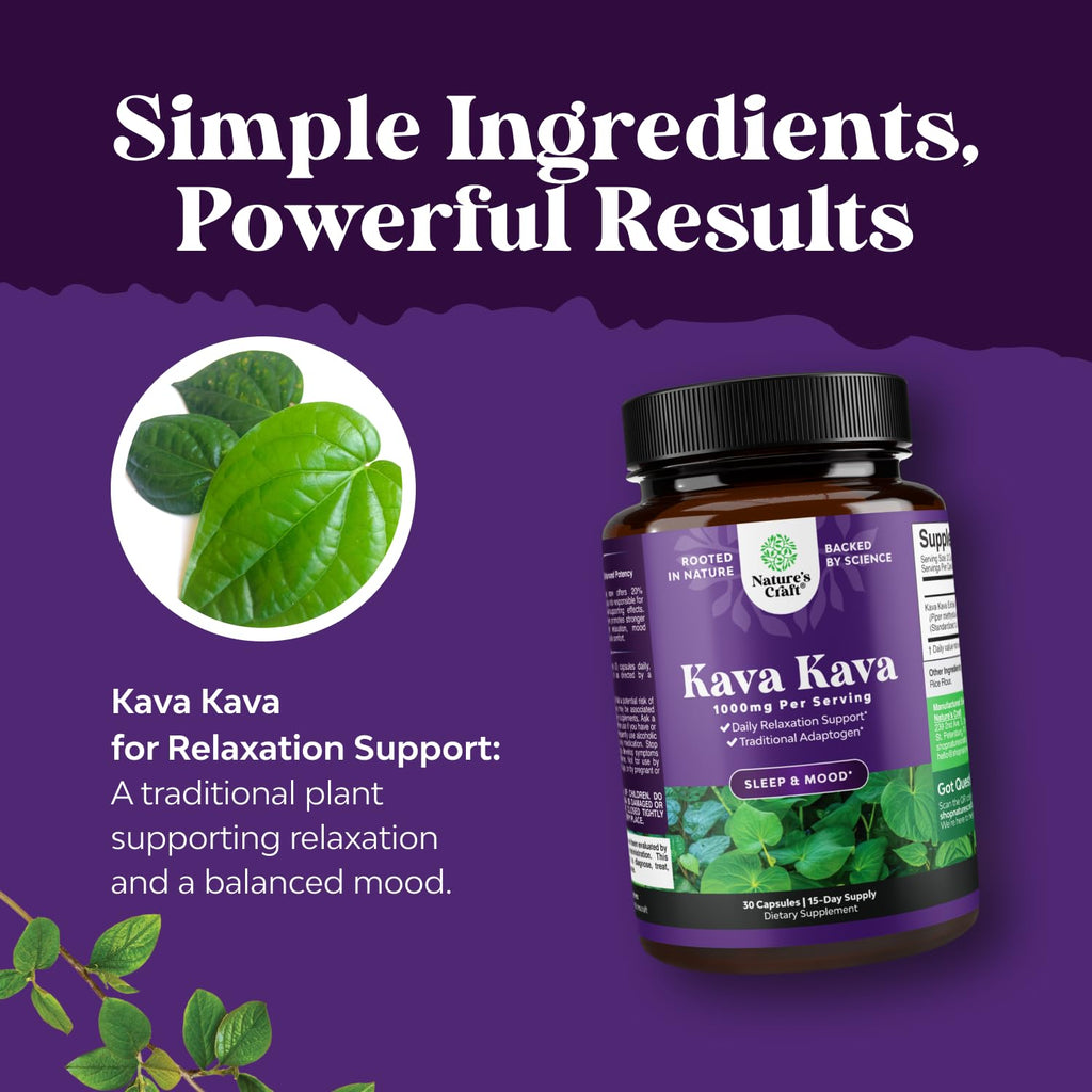 stress relief with kava kava