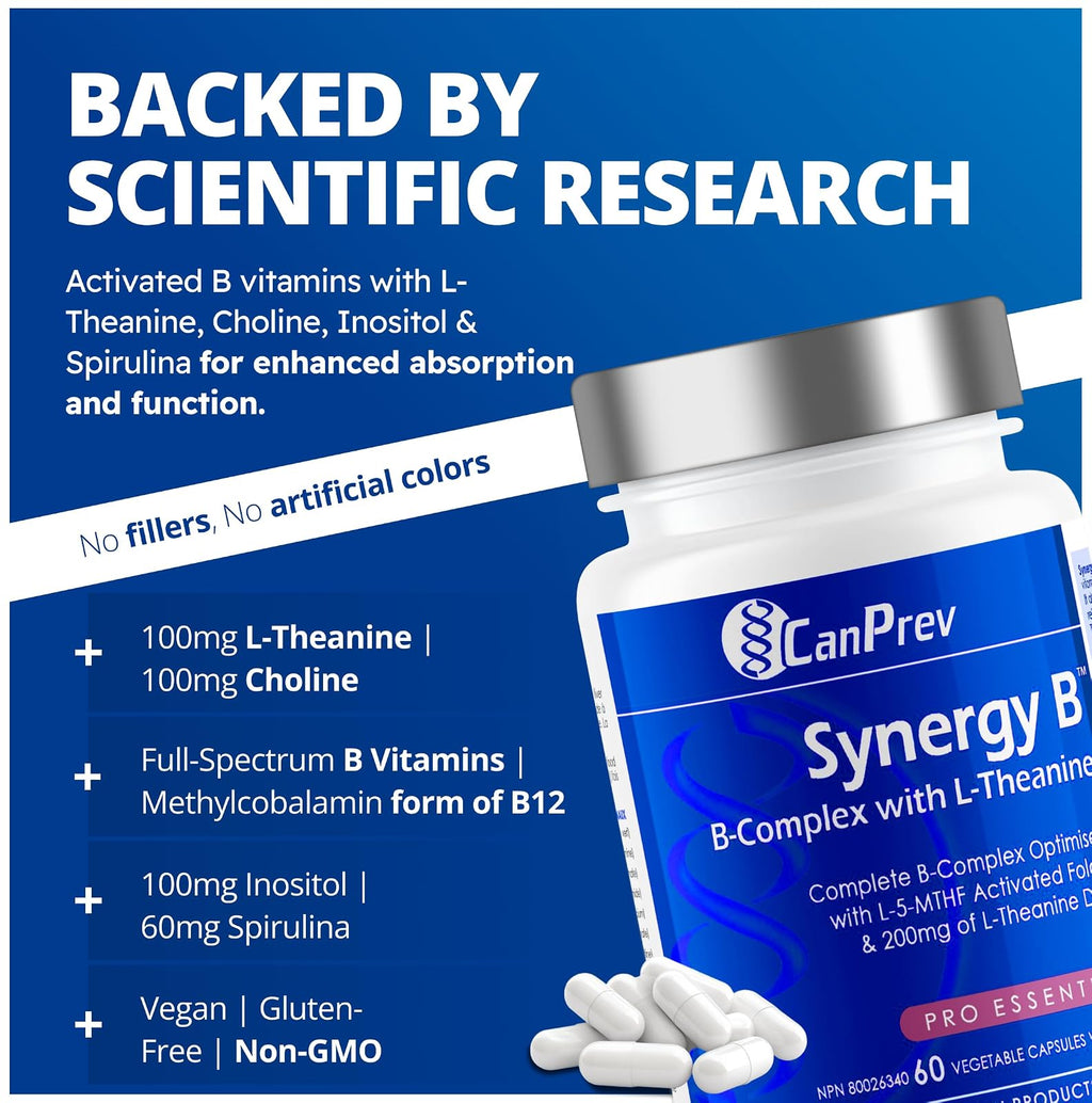 stress relief with l-theanine b complex