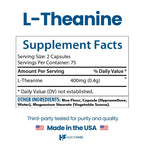Stress relief with L-Theanine capsules