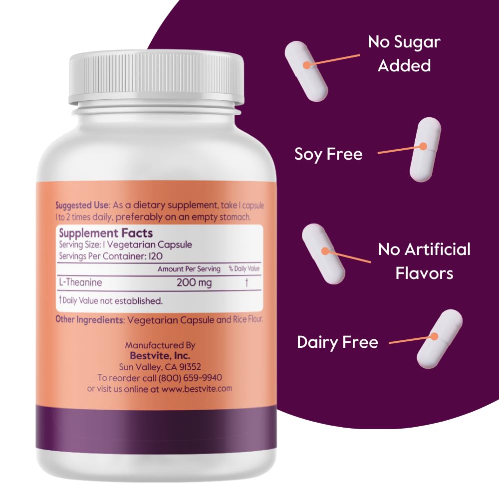 stress relief with l-theanine