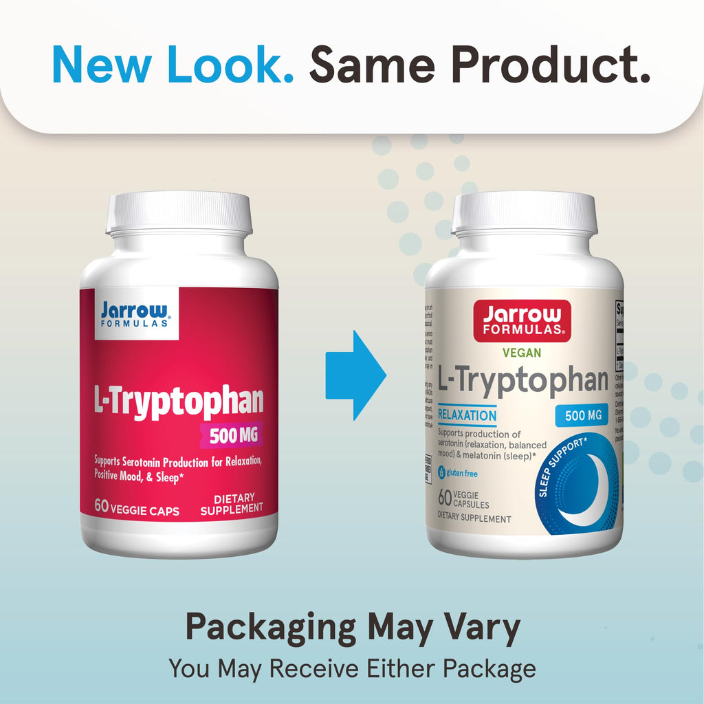 Stress relief with L-Tryptophan capsules