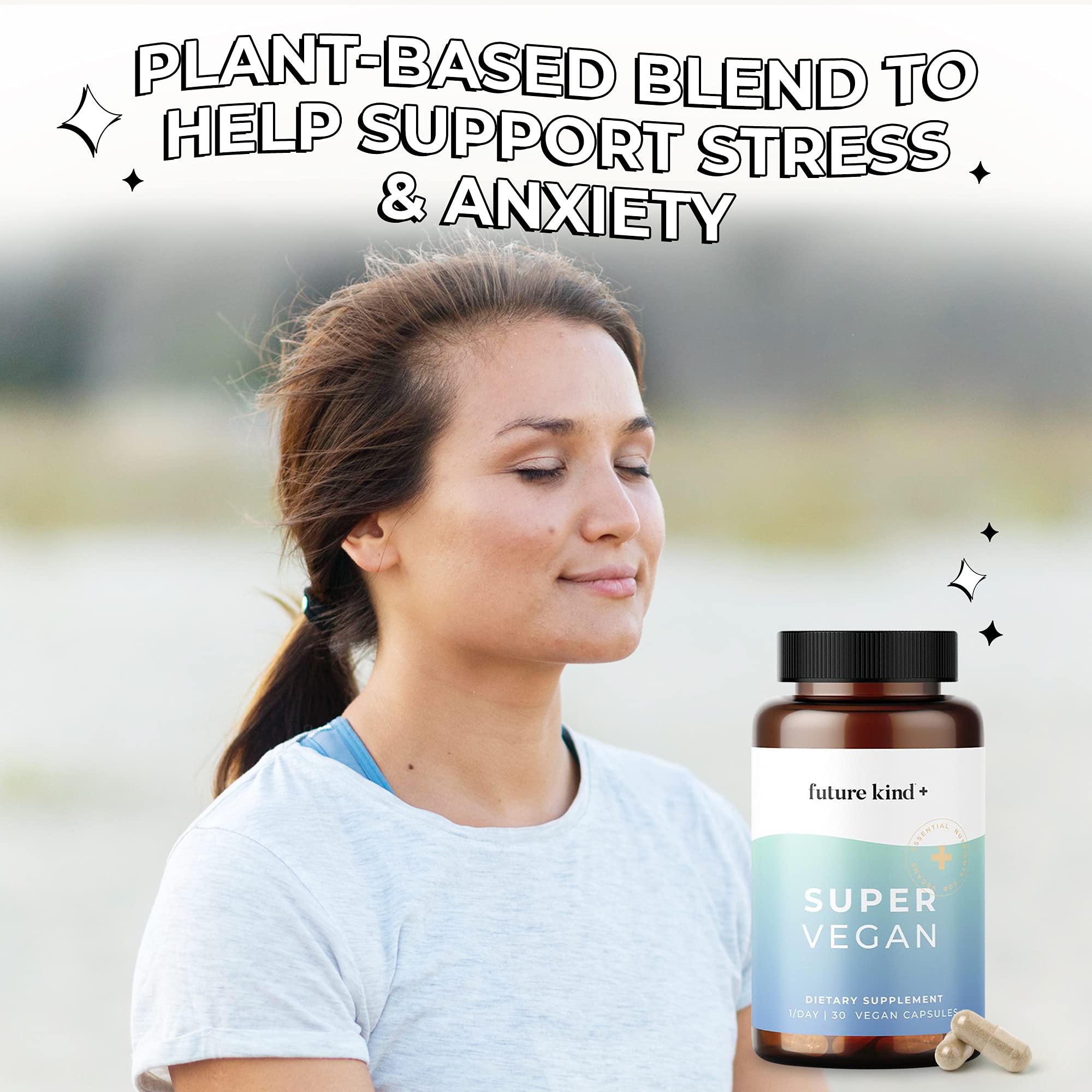 stress relief with lemon balm formula