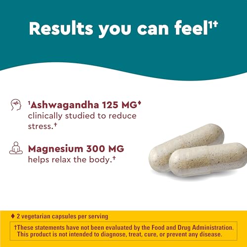 Stress relief with magnesium and herbs