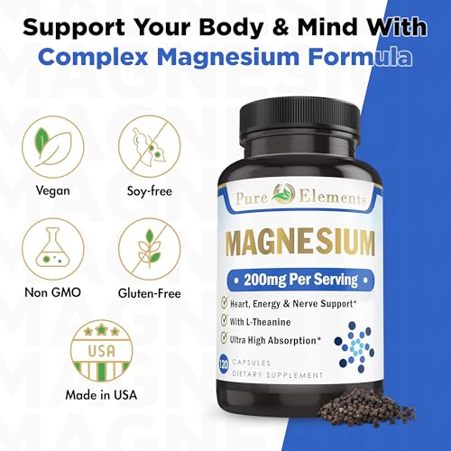 Stress relief with magnesium and L-Theanine