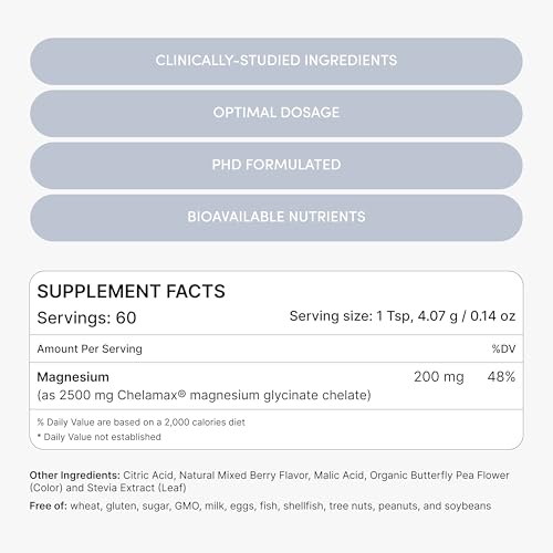 stress relief with magnesium glycinate
