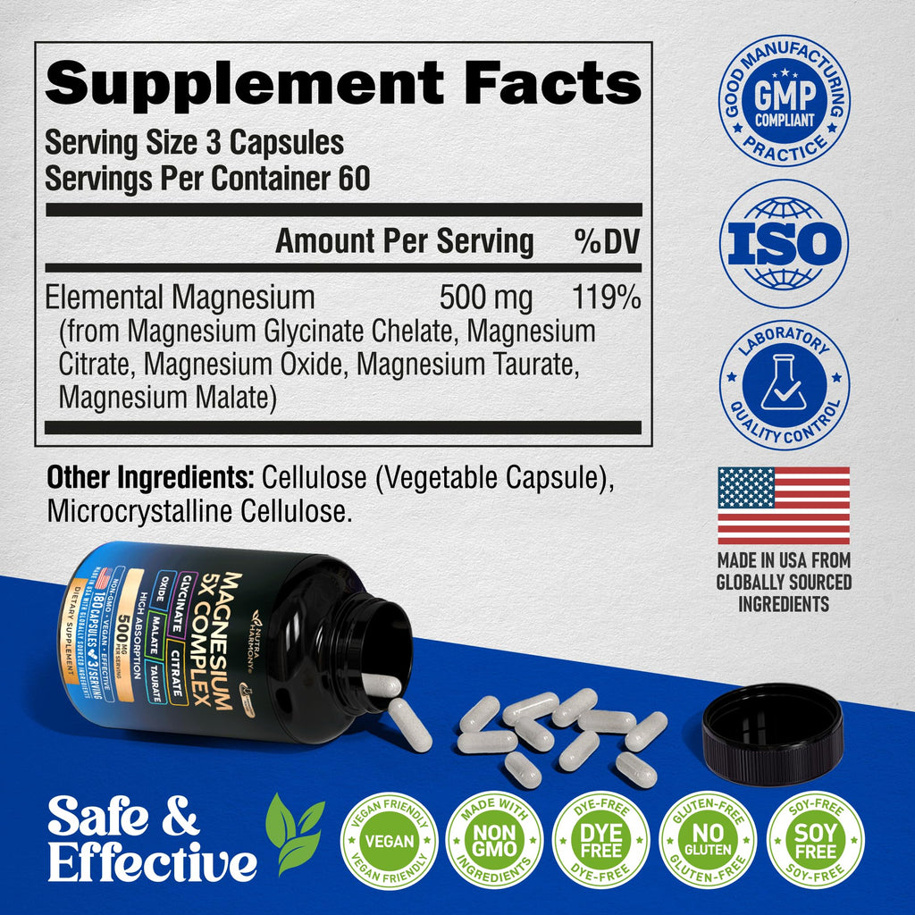 stress relief with magnesium glycinate
