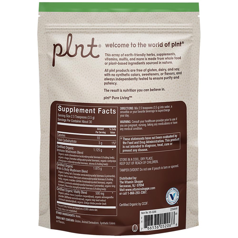 stress relief with mushroom supplements