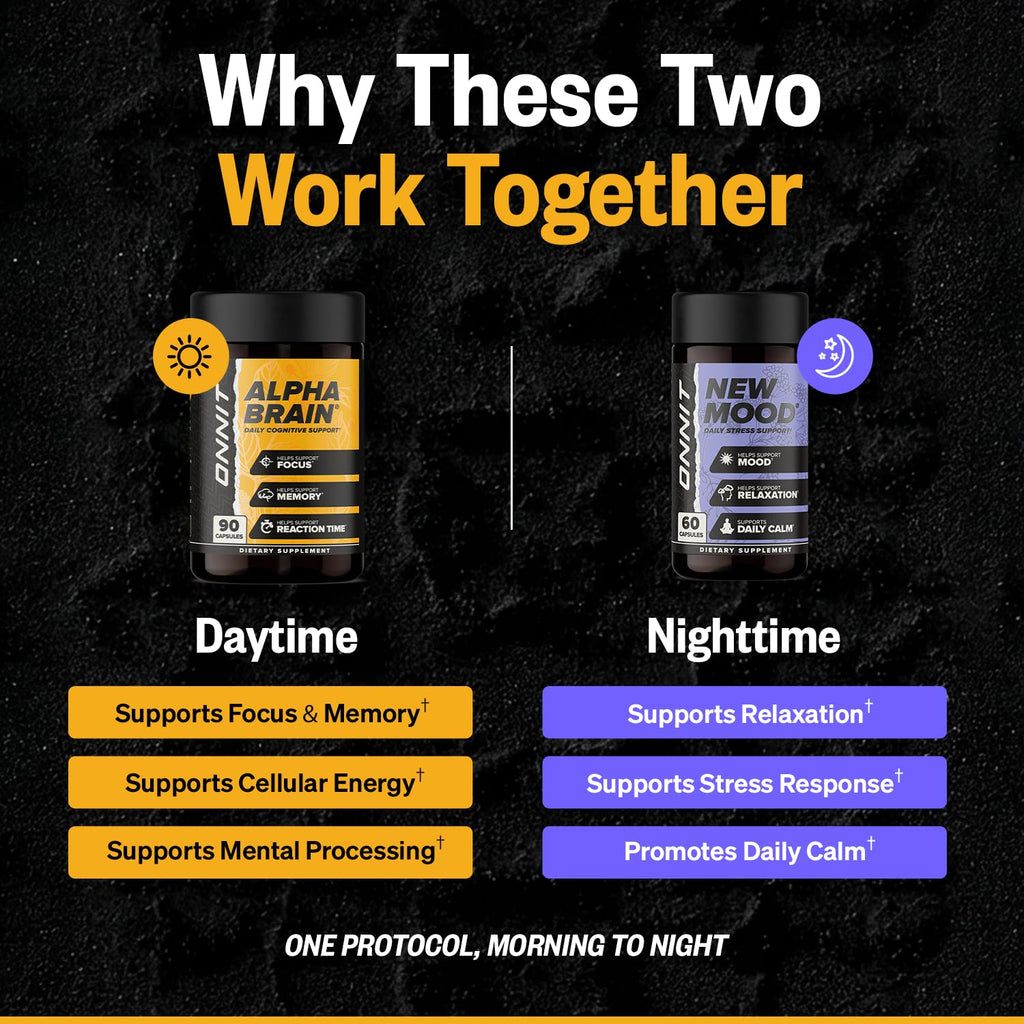 stress relief with New Mood formula