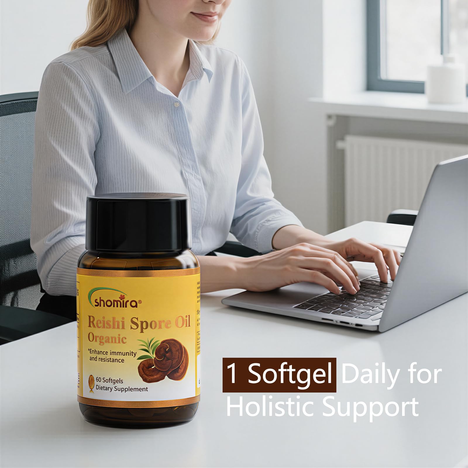 Stress relief with Reishi spore oil