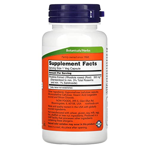 stress relief with Rhodiola supplements