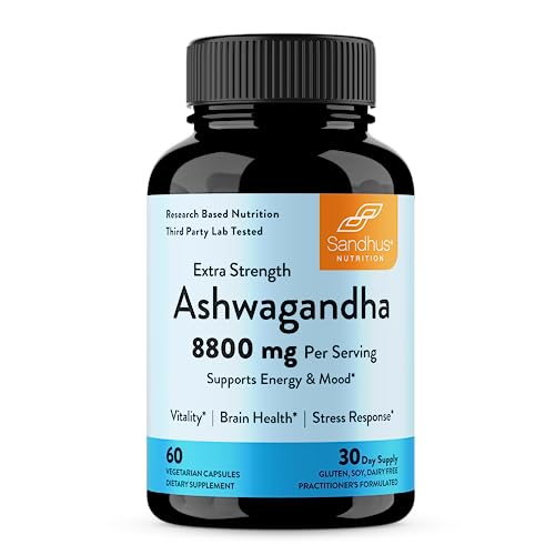 stress relief with Sandhu's Ashwagandha