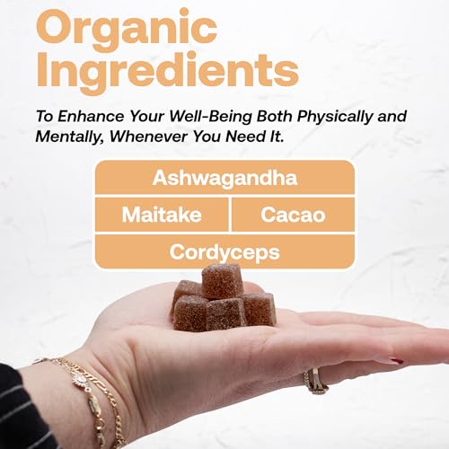 Stress relief with Sensitiva mushroom gummies