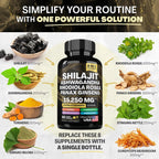 stress relief with Shilajit Ashwagandha