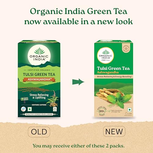 Stress relief with Tulsi green tea