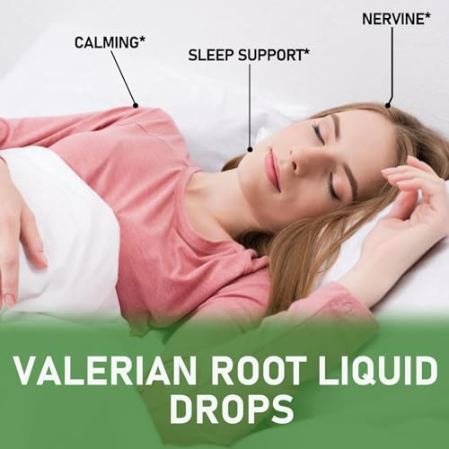 stress relief with valerian root drops