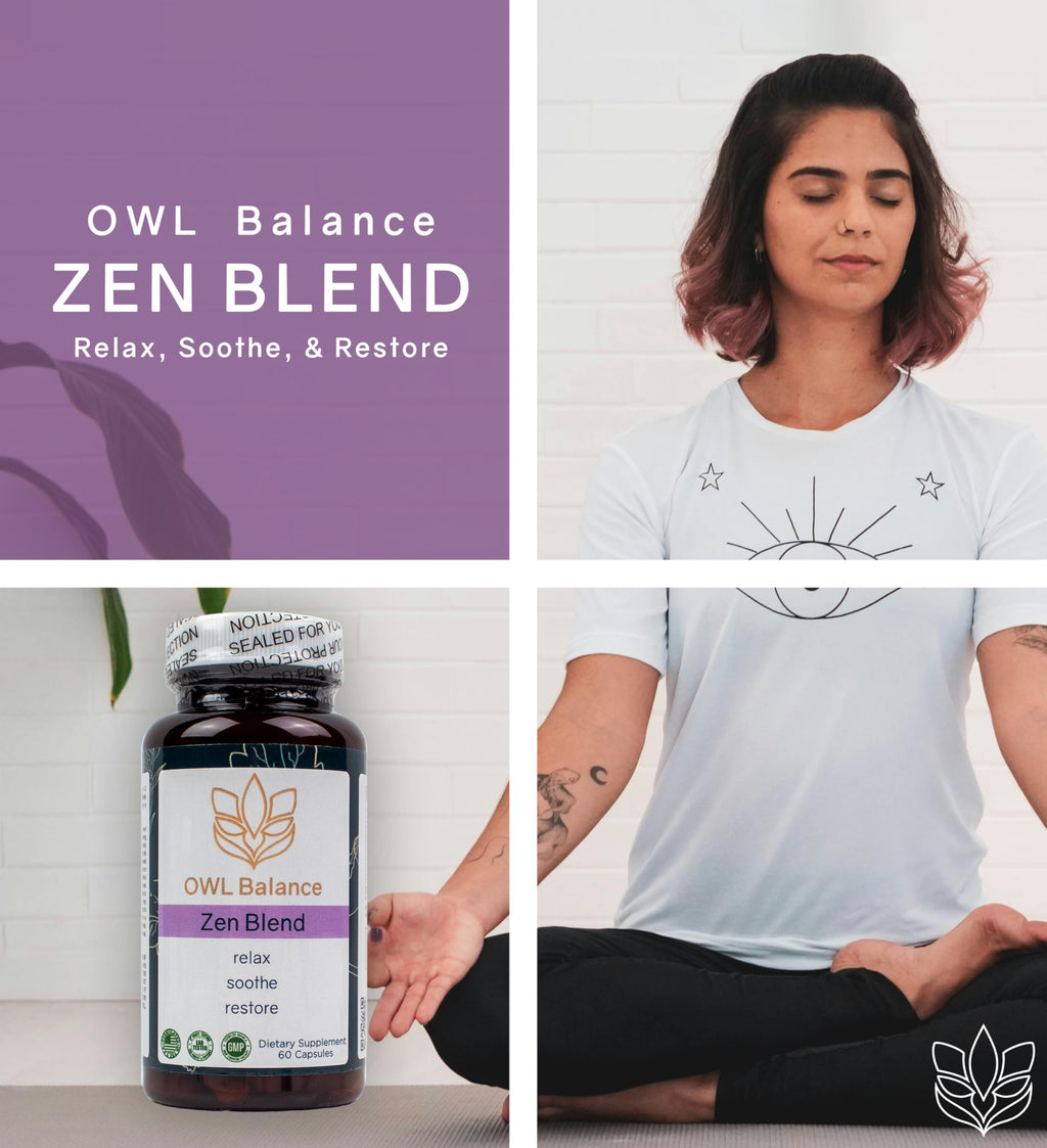 Stress relief with vegan herbal support