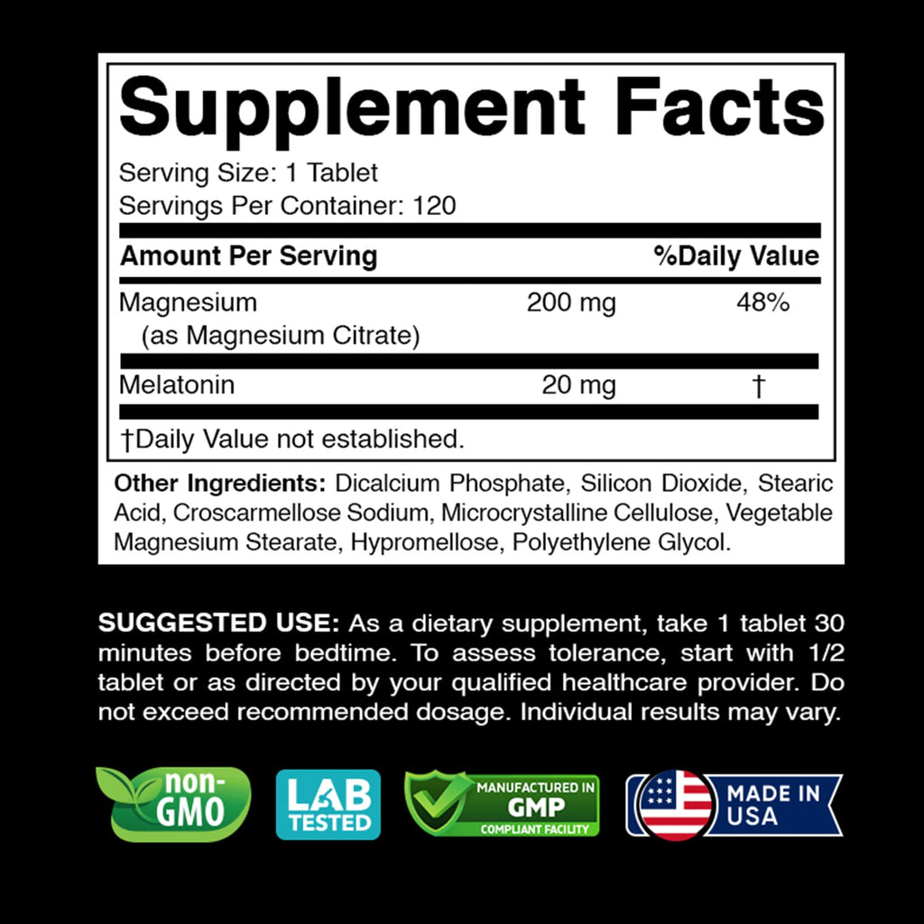 stress relief with Vitabod melatonin