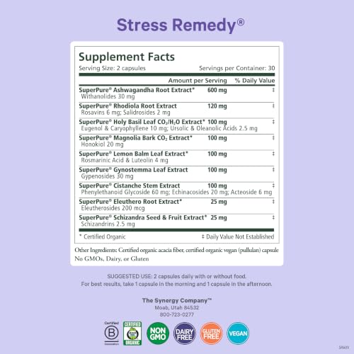 stress remedy with lemon balm extract