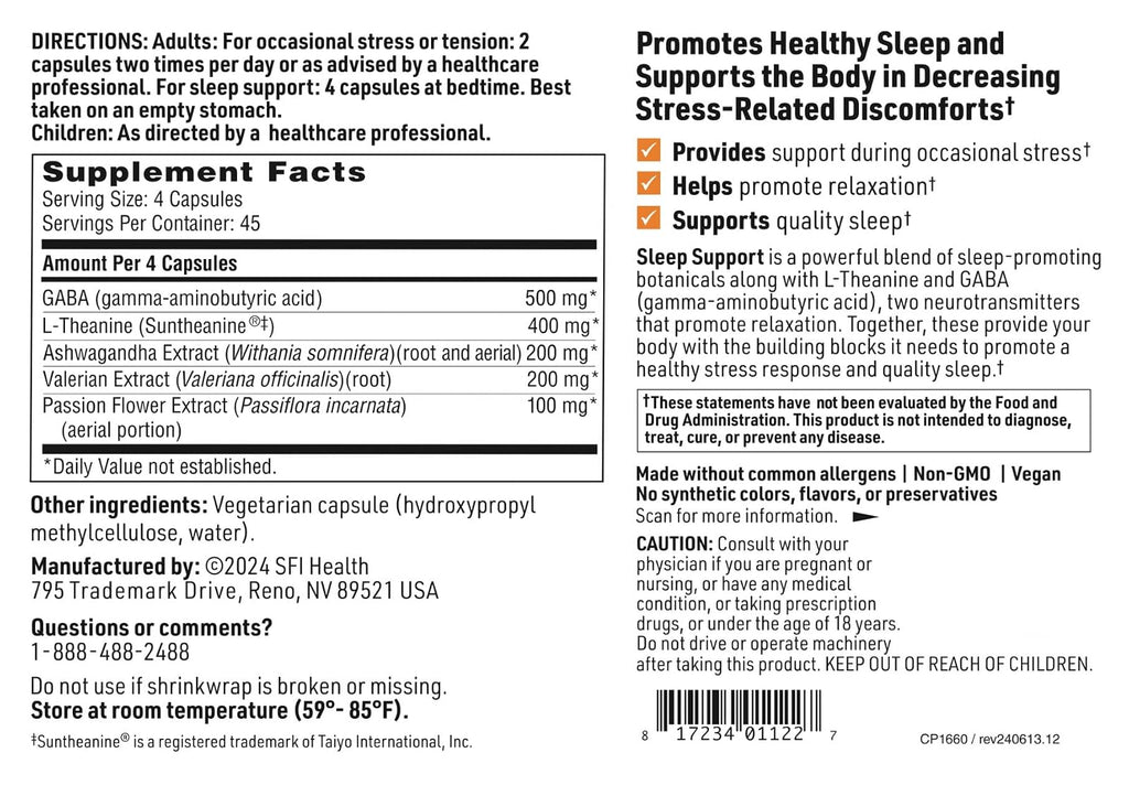 stress support complex for daily use