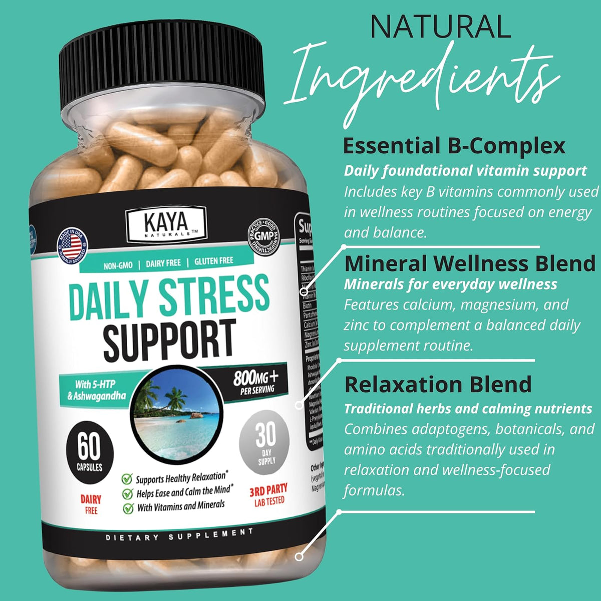 stress support for busy lifestyles