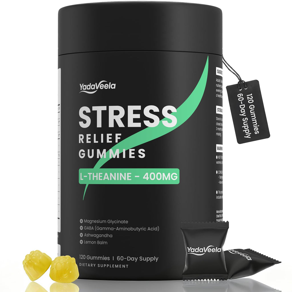 Stress support gummies for relaxation