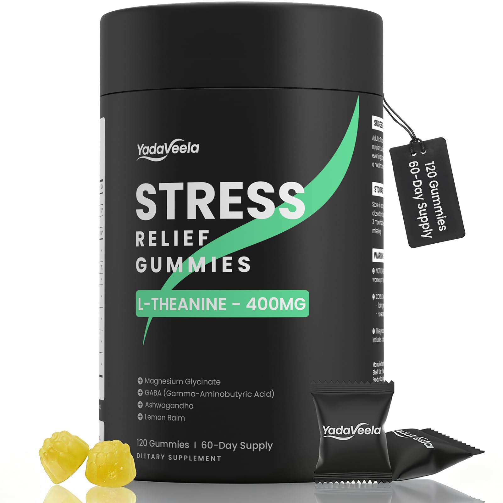 Stress support gummies for relaxation