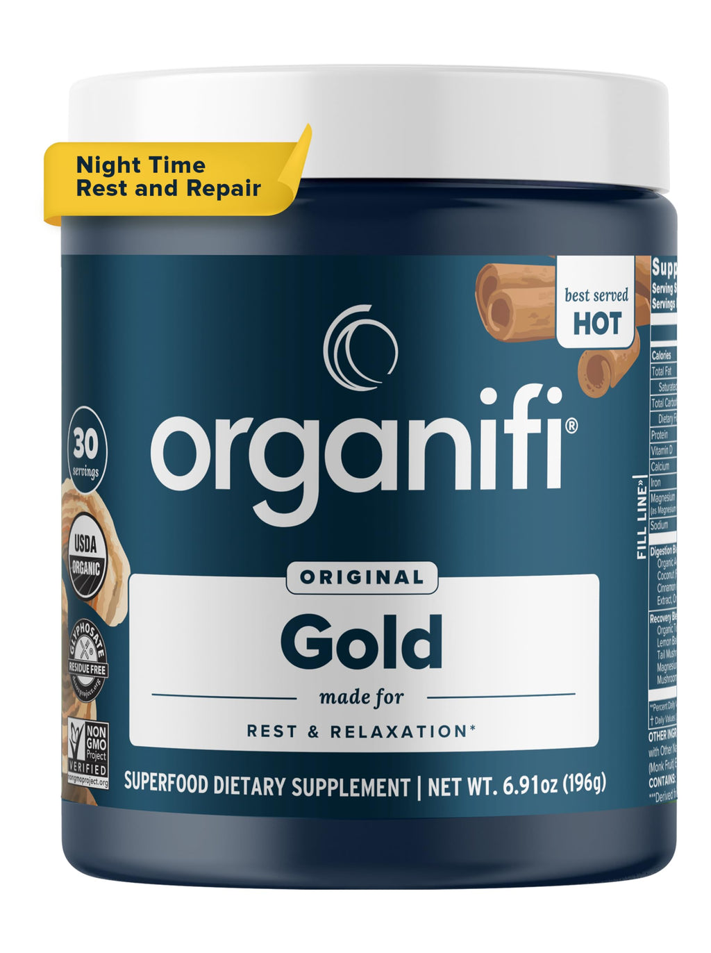 Stress support turmeric supplement powder