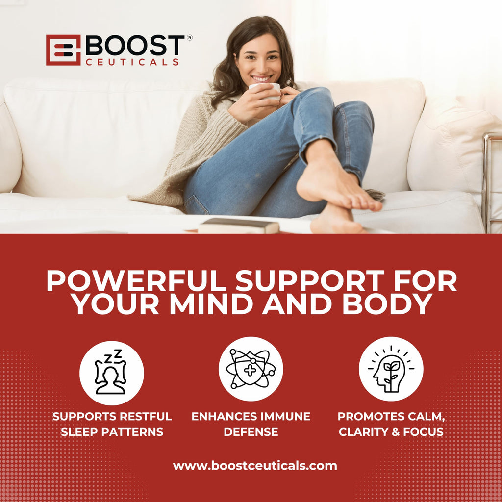 Stress support with reishi mushroom capsules