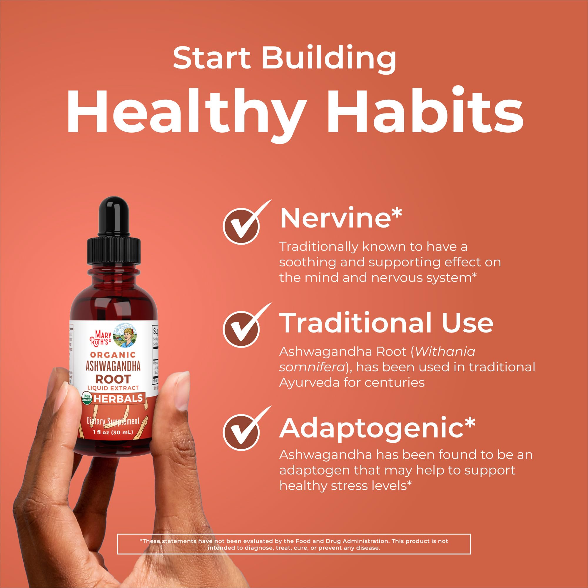 stress support with vegan ashwagandha drops