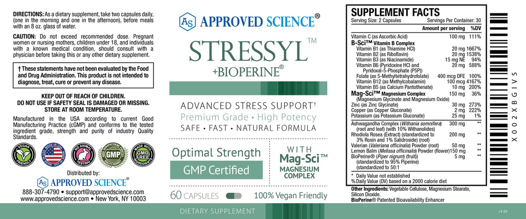 stressyl valerian for daily calmness