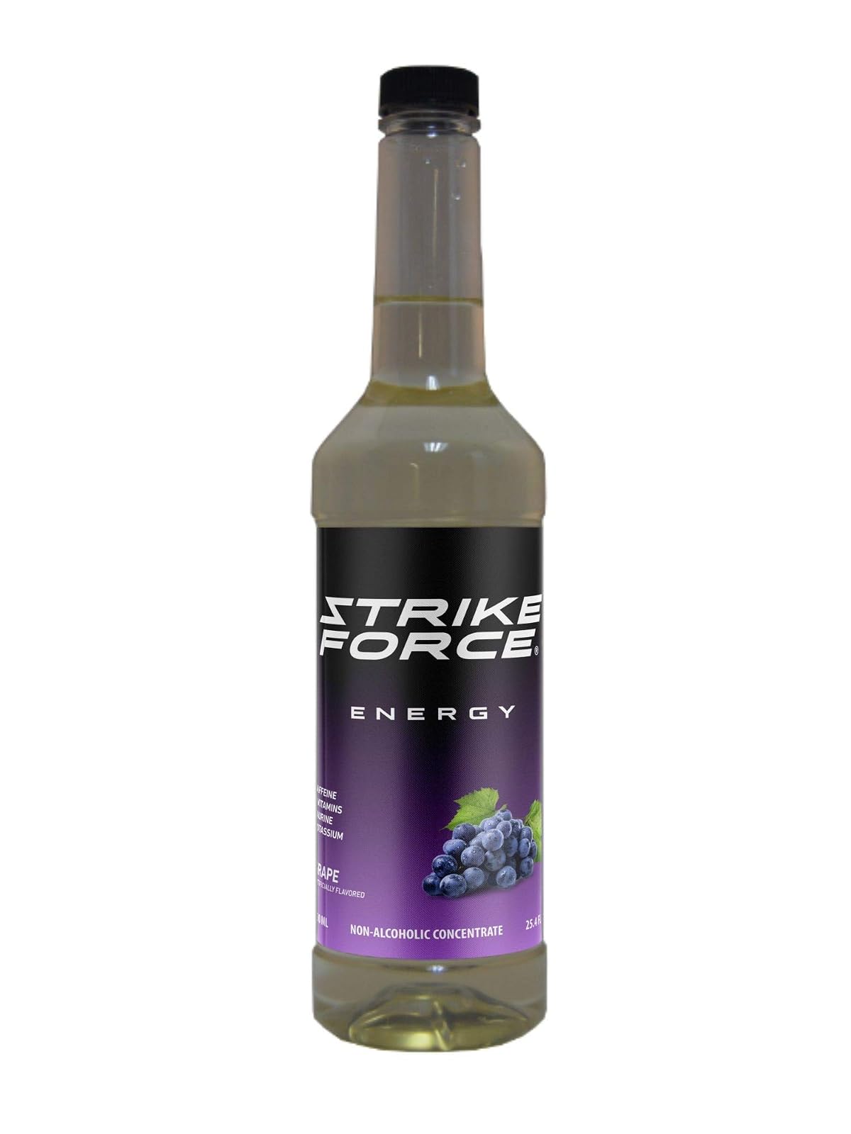 Strike Force energy drink mix pump bottle