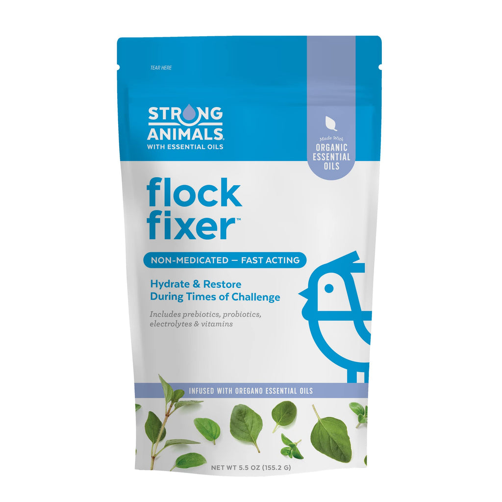Strong Animals Flock oregano immunity support