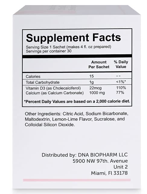 strong bones calcium effervescent formula