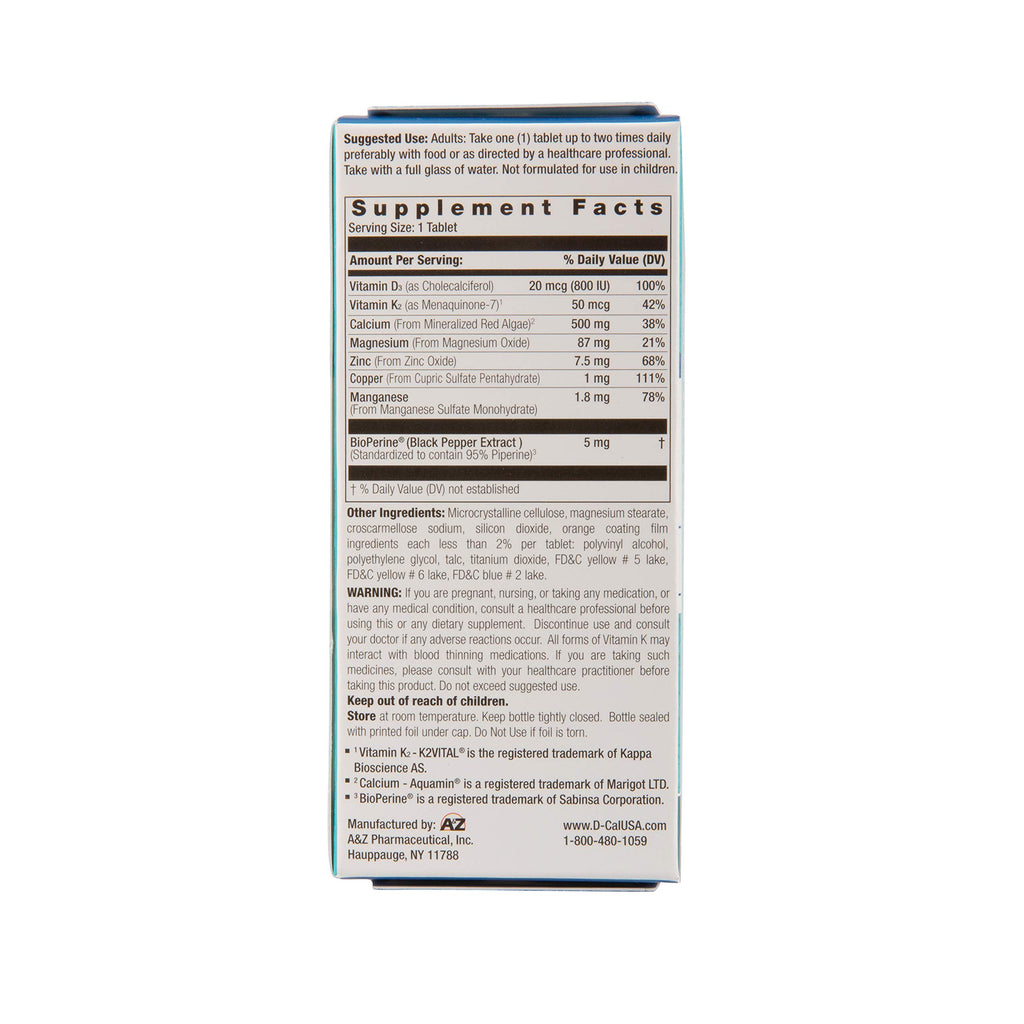 Strong bones with marine calcium formula