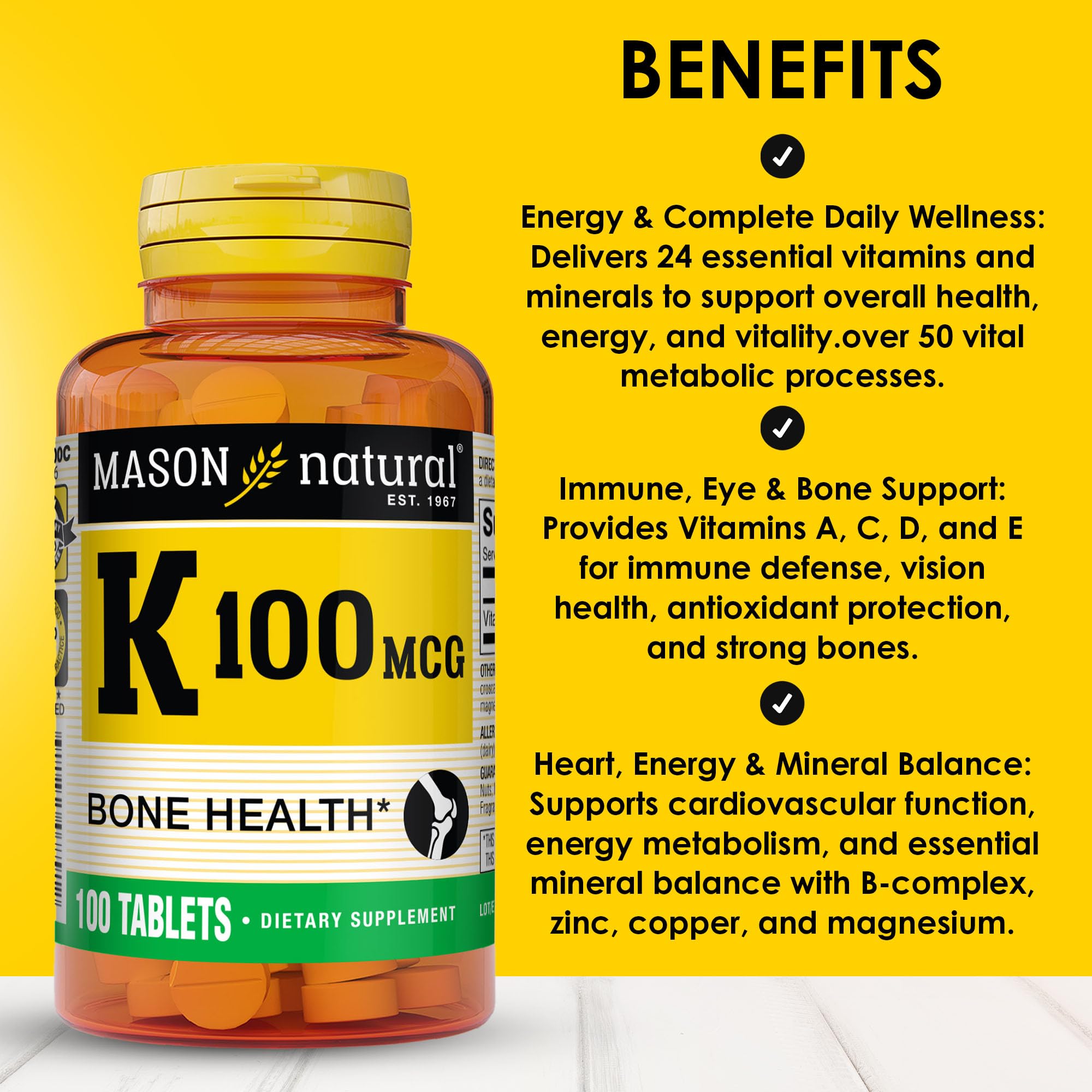 Strong bones with Vitamin K