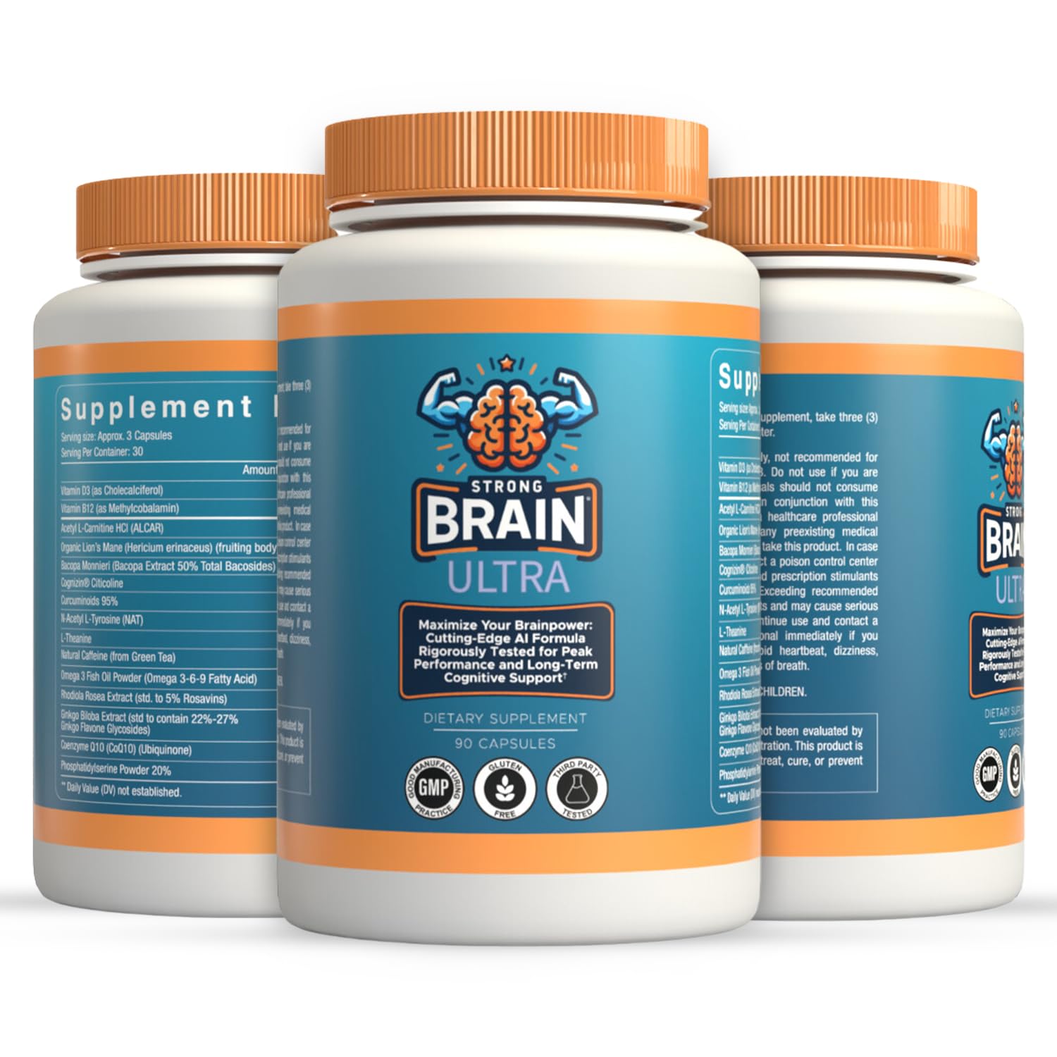Strong Brain Ultra cognitive support supplement