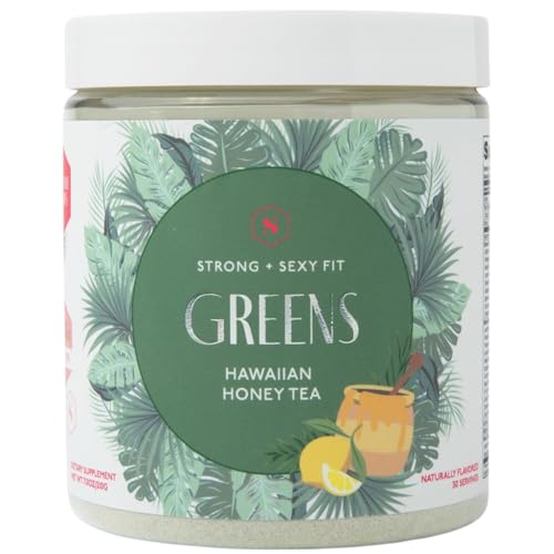 Strong greens powder for energy