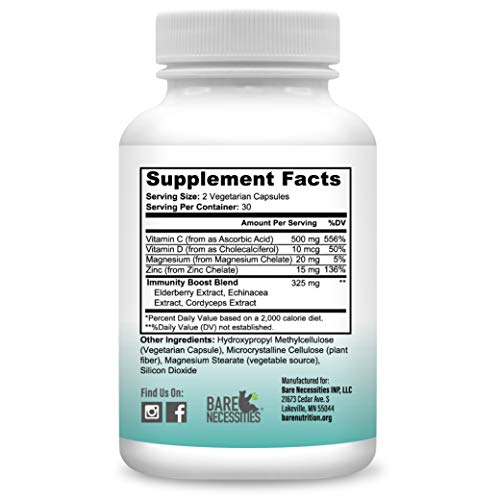 strong immunity with elderberry and zinc