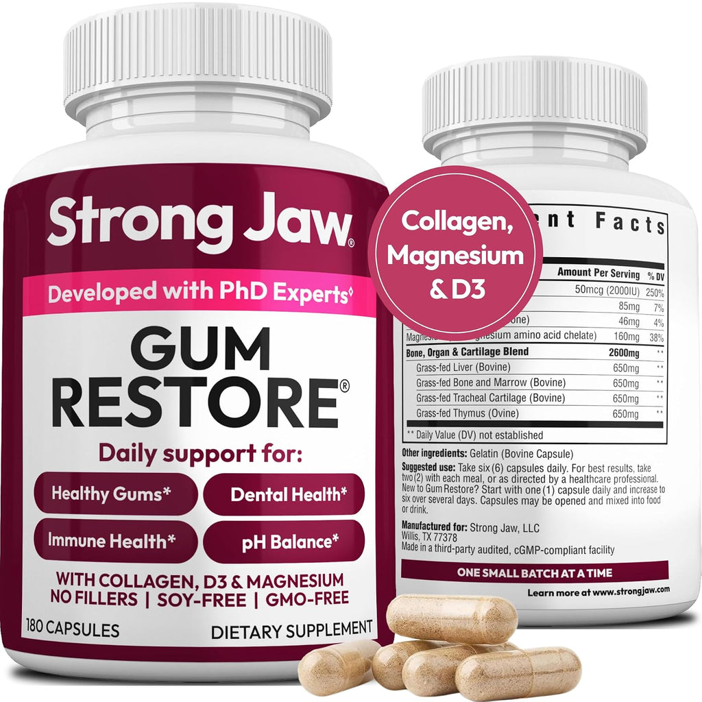 Strong Jaw multivitamins for daily health