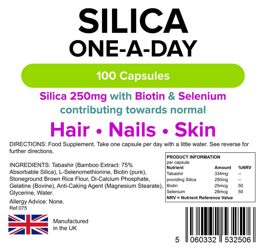 stronger hair with silica supplement