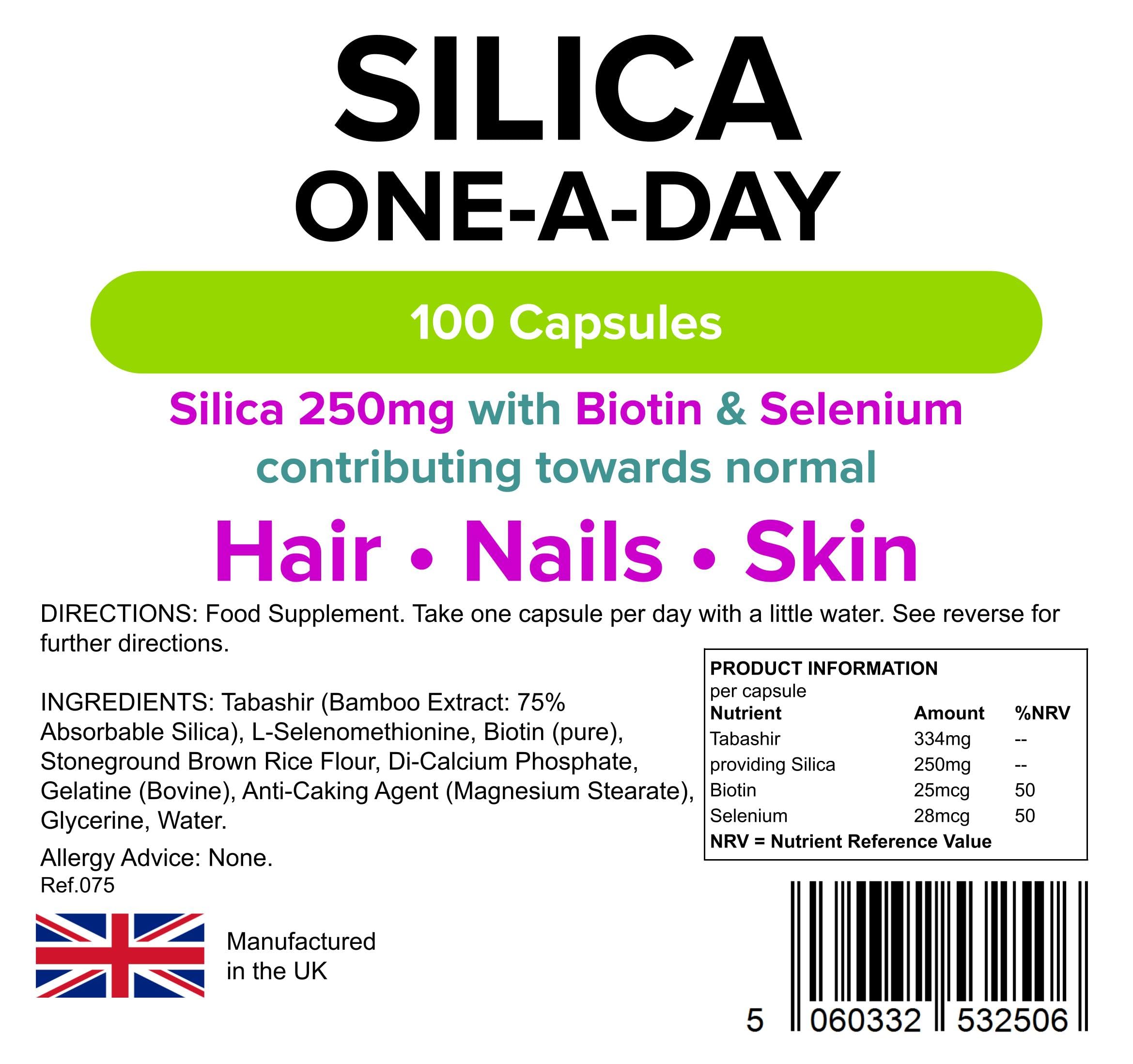 stronger hair with silica supplement