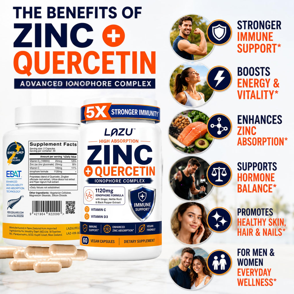 stronger immunity with zinc supplements