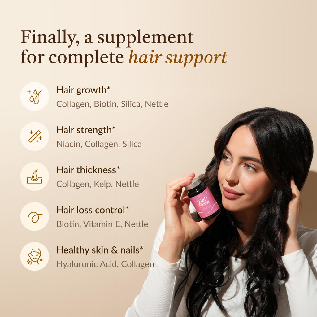 stronger thicker hair with collagen