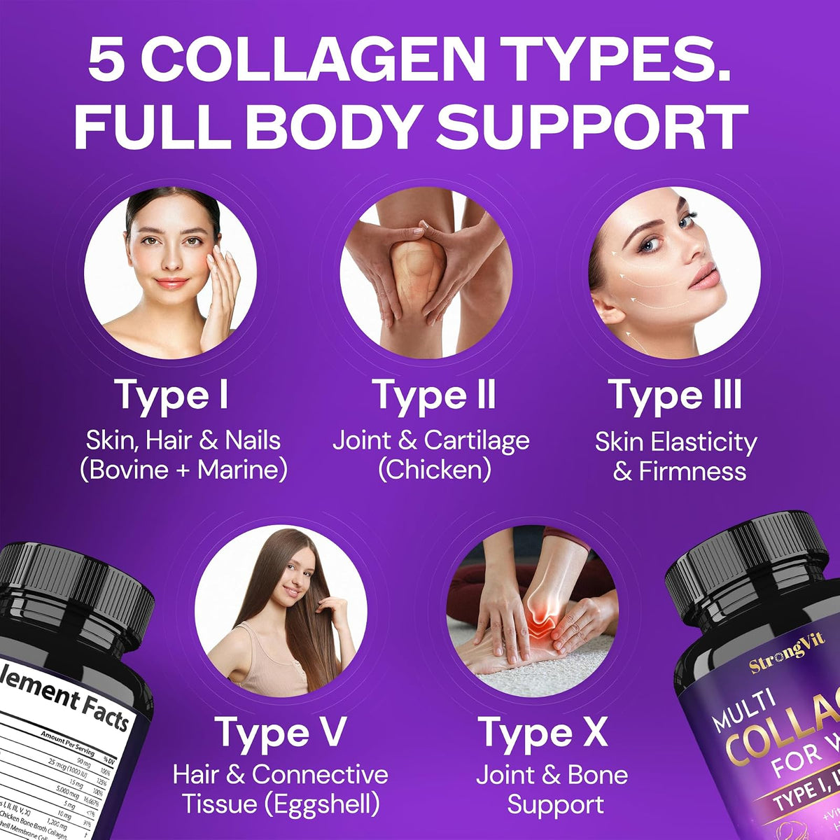 StrongVit collagen for healthy skin