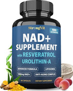 StrongVit NAD Resveratrol 300 mg capsules