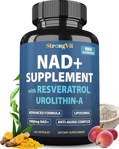 StrongVit NAD Resveratrol 300 mg capsules
