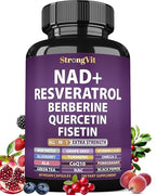 StrongVit NAD Resveratrol antioxidant capsules