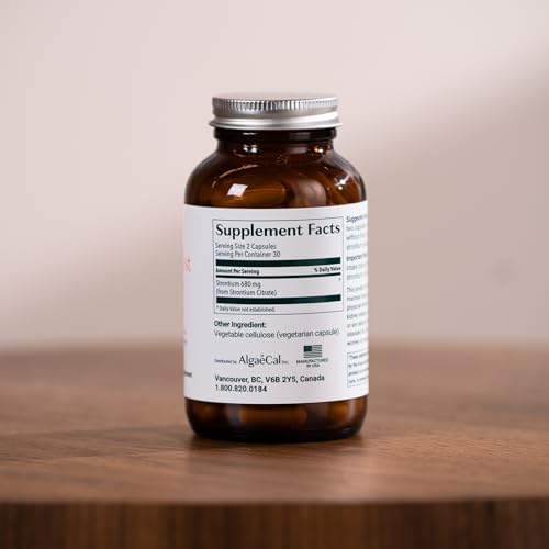 Strontium Boost capsules for healthy aging